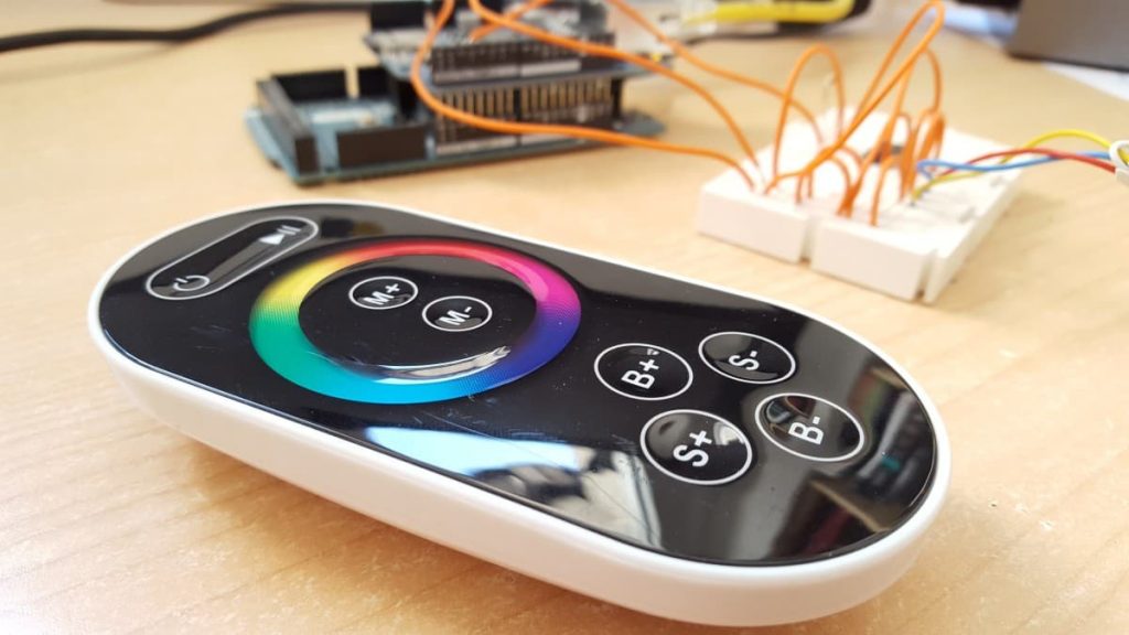 How to control RGB LED lights from your phone - Coder Agora